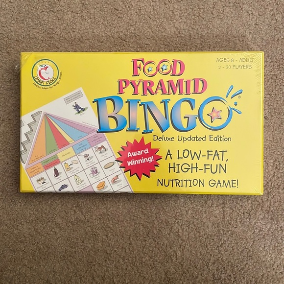 Toys | Food Pyramid Bingo Nutrition Game | Poshmark